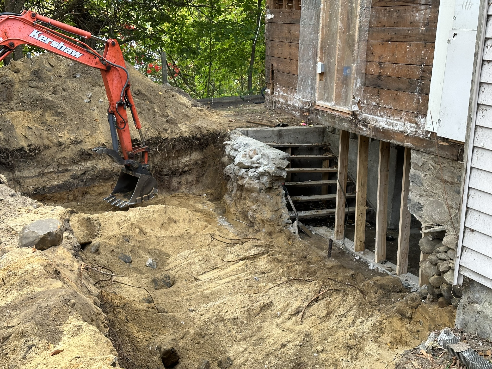 Foundation Work – Granite State Building